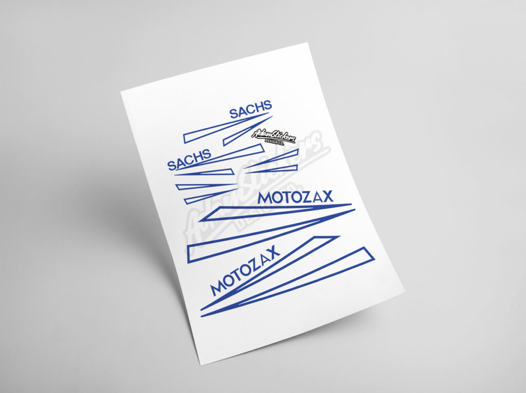 Kit Autocolantes Sachs Motozax | Adamstickers